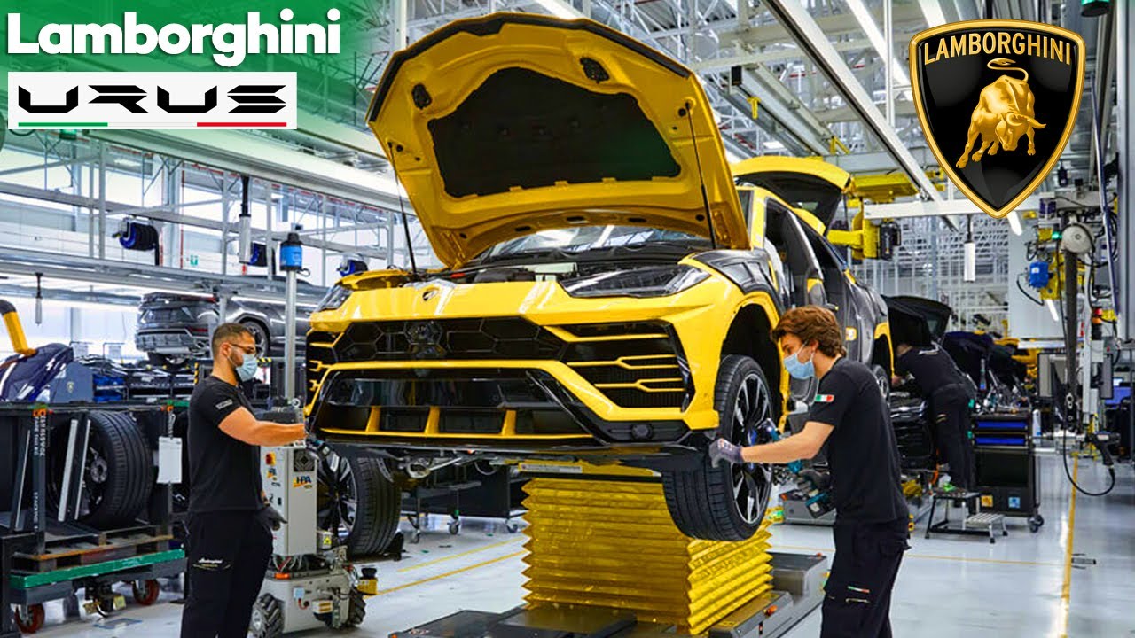 Lamborghini Urus Factory - Assembly Line - Production Process (Super ...