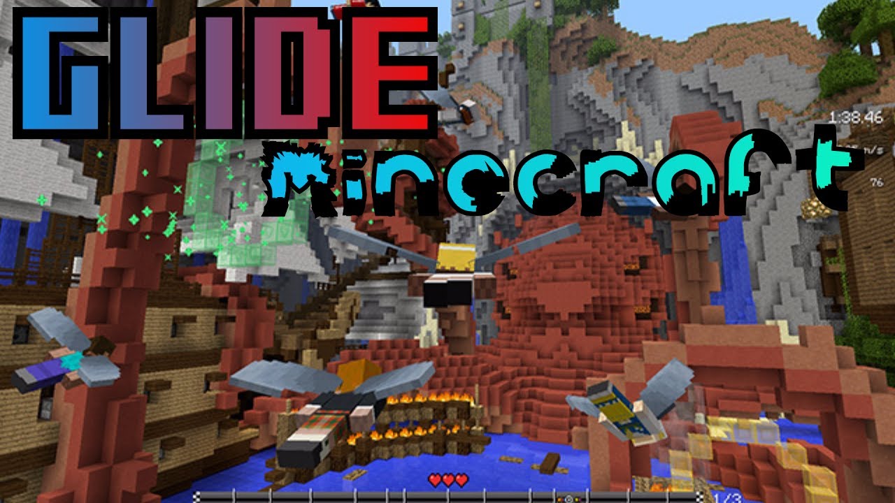 I'm back Minecraft glide *HEADPHONE USERS BEWARE IF VOLUME IS HIGH ...