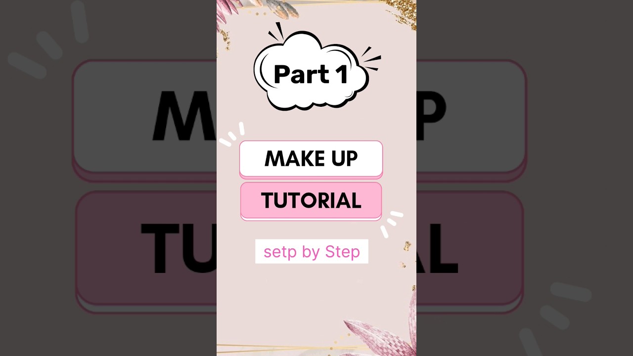 #part-1🔥 #makeuptutorial😻 #stepbystep #shortsvideo #youtubeshorts # ...