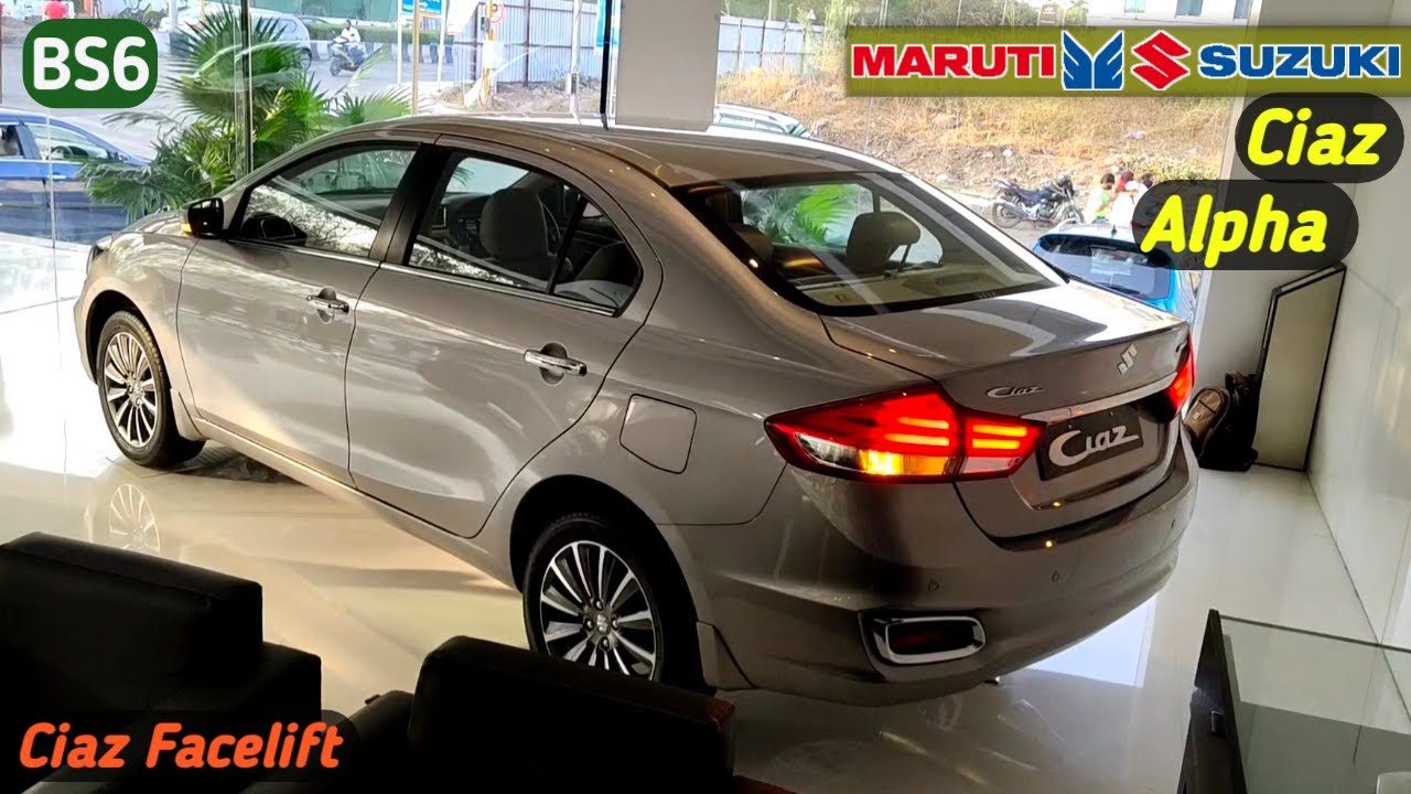 Maruti Suzuki Ciaz Alpha AT Automatic 2021 BS6 Interior Mileage Price ...