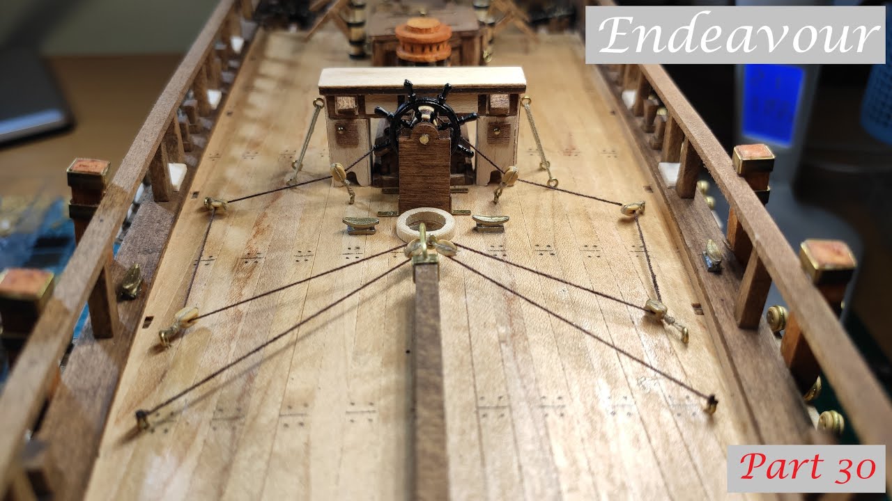 Endeavour : 1/54 Scale Model : Step By Step Video Build : Part 30 - YouTube