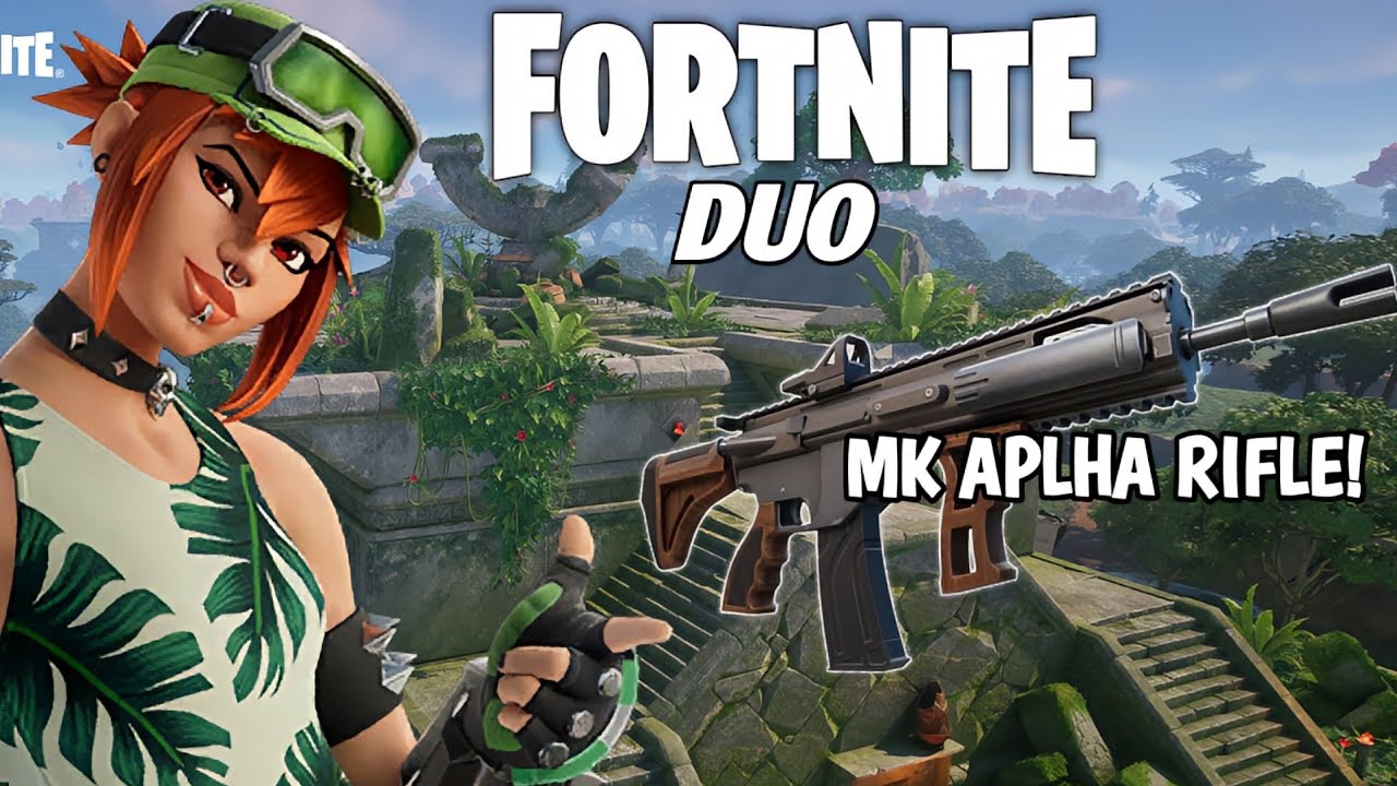 Fortnite duo: UUSI MK ALPHA ASSAULT RIFLE! - YouTube