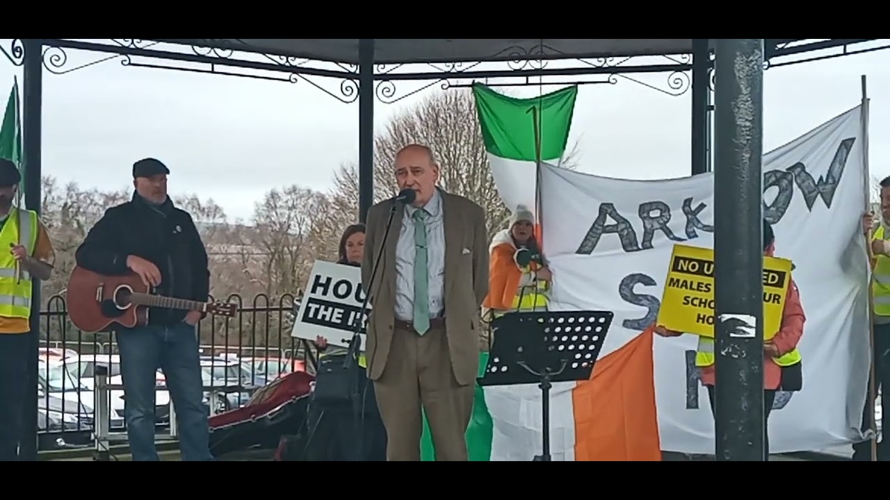 Michael Leahey's Speech in Arklow. Vote the Quisling government out ...