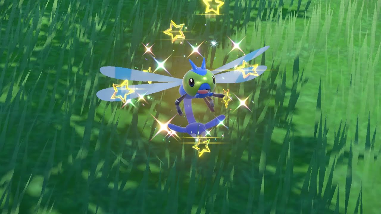 Shiny Yanma - Pokemon Violet (DLC) - YouTube