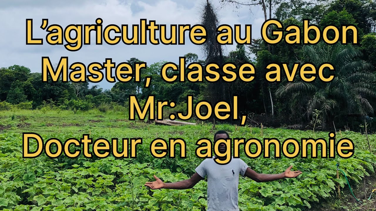 L’agriculture au Gabon master classe par un docteur en agronomie - YouTube