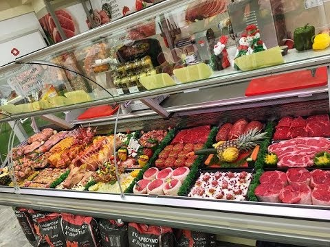 Βιτρίνα κρεοπωλείου - Butcher Showcase - YouTube
