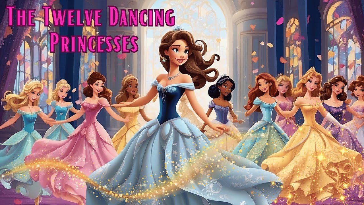 Twelve Dancing Princesses📚Fairy Tales in English| Princess Bedtime ...