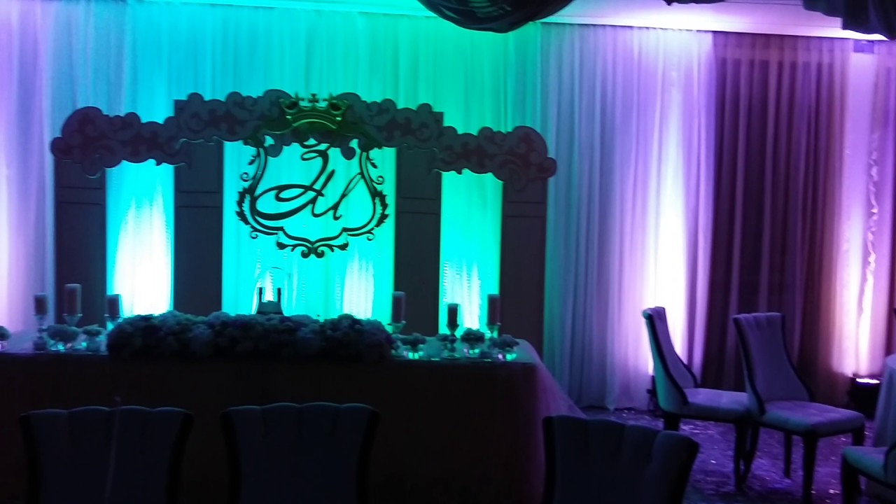 Лайт декор зала Dj Igor' Isayev - YouTube