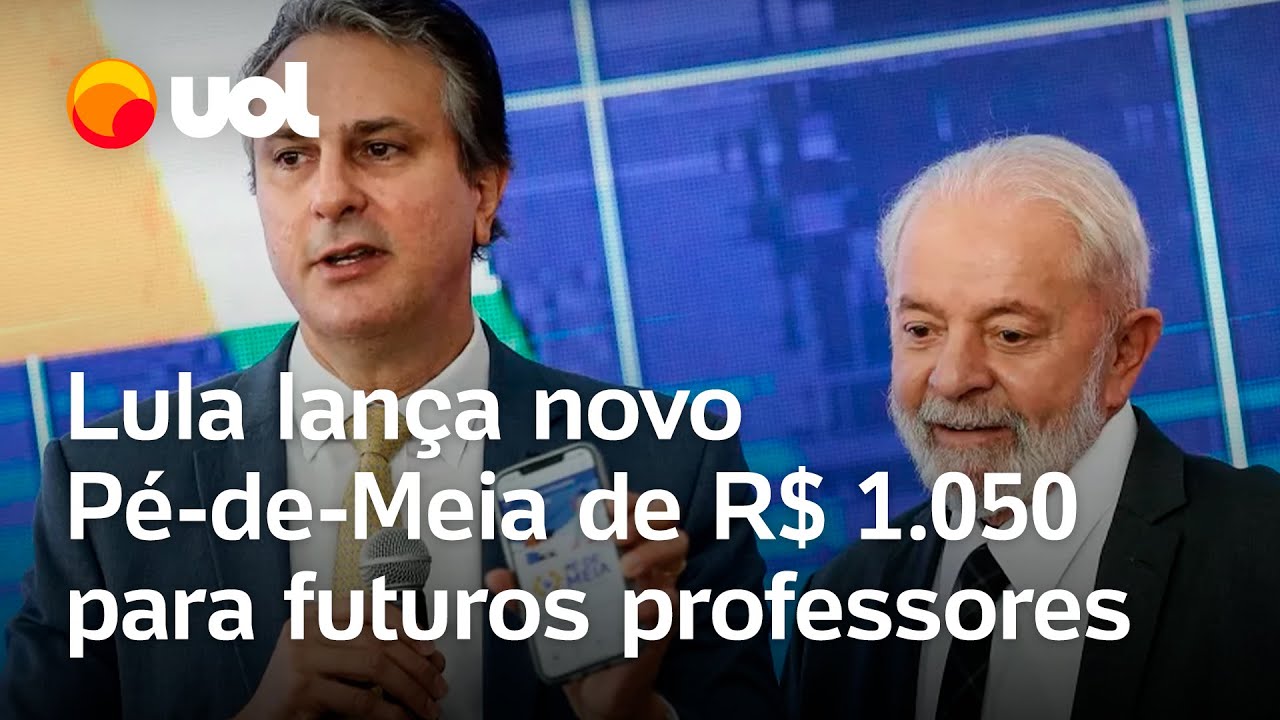 Lula lança programa para alunos de licenciatura: 'Motivar que professor ...