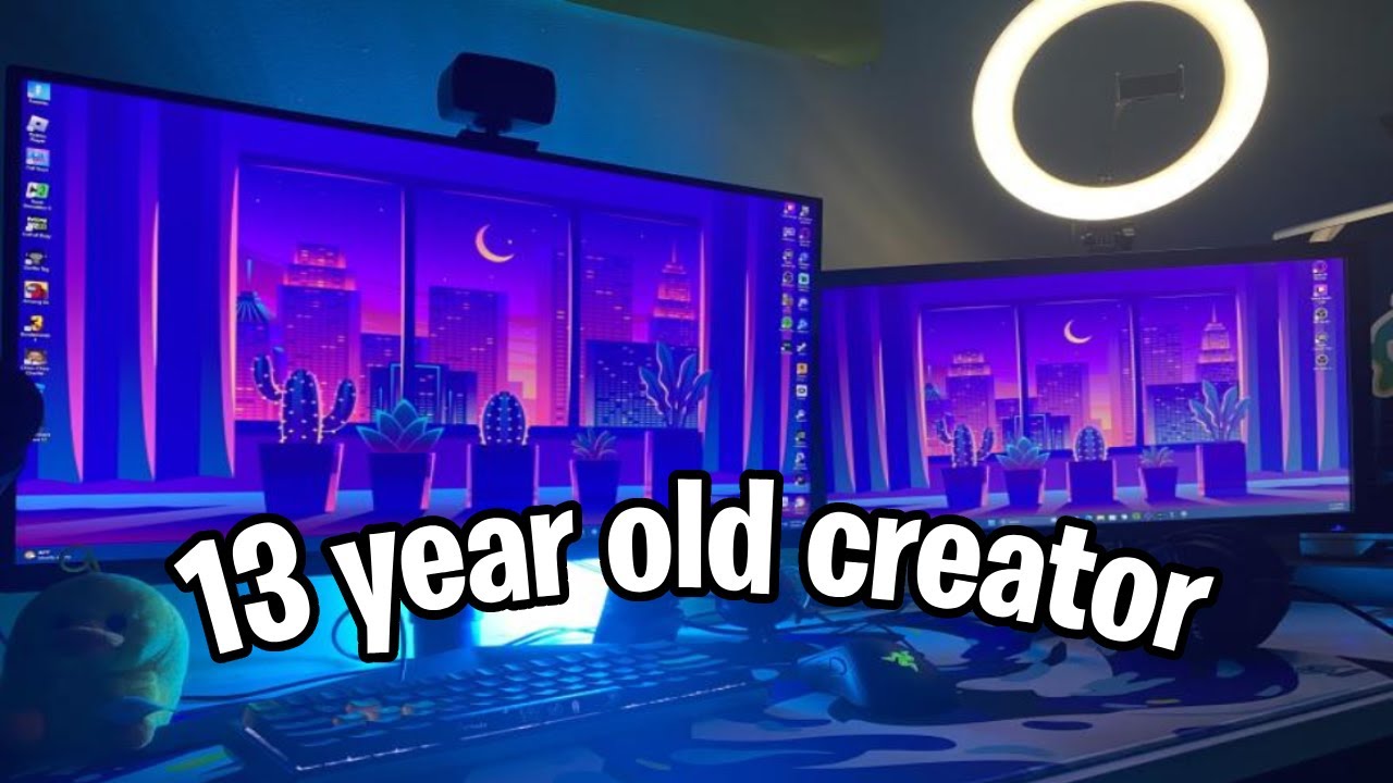 A Day In The Life Of A 13 Year Old Content Creator - YouTube