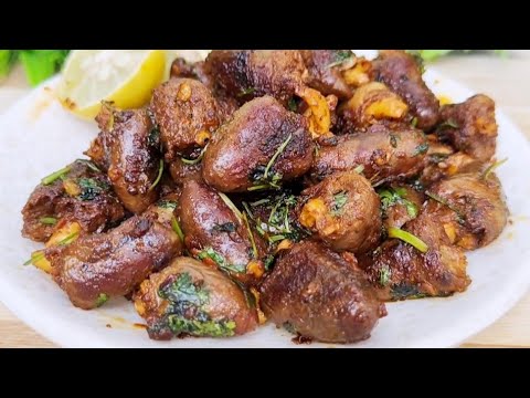 Chicken Heart fry Recipe ! Easy and Delicious Chicken heart fry ! How ...