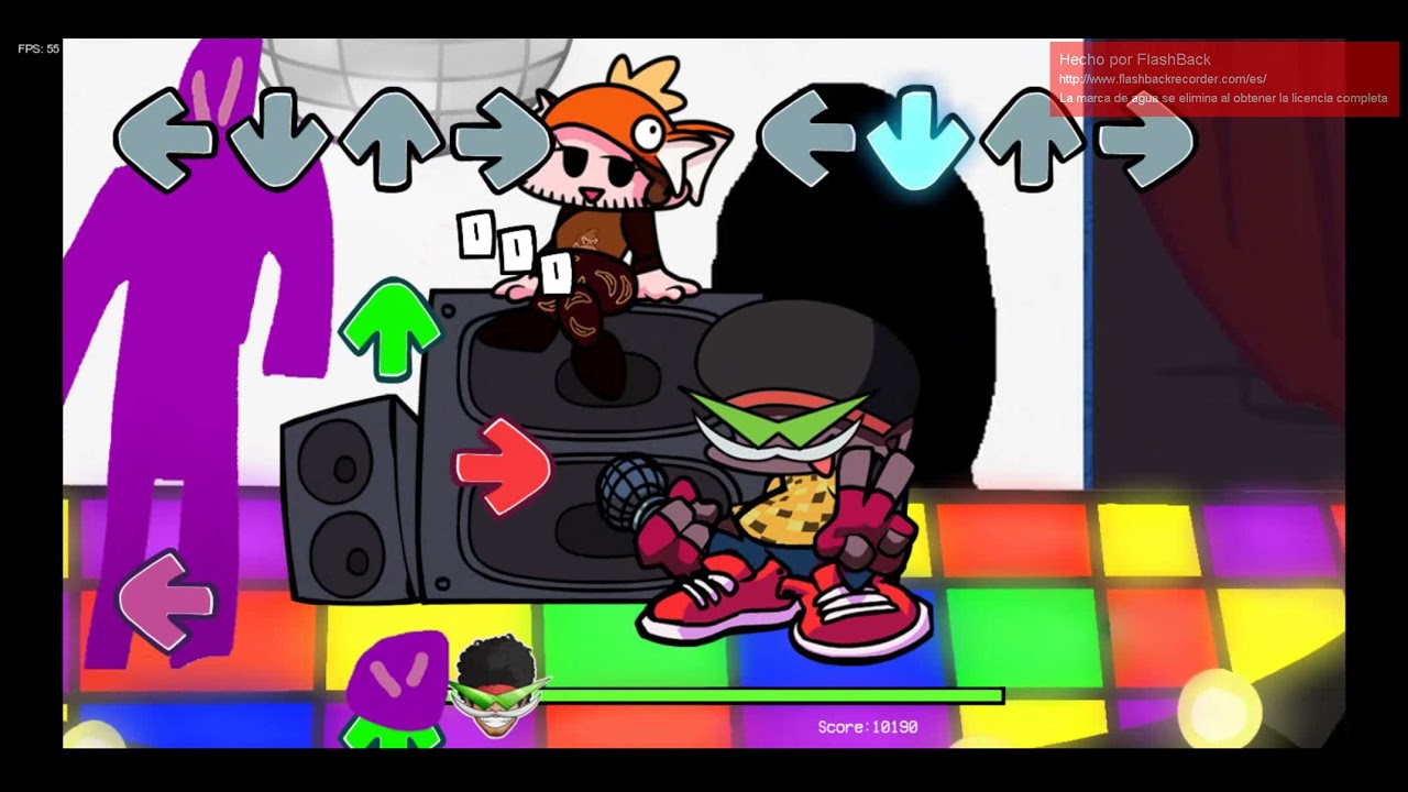 Probando el mod de hiper en fnf friday night funki - YouTube