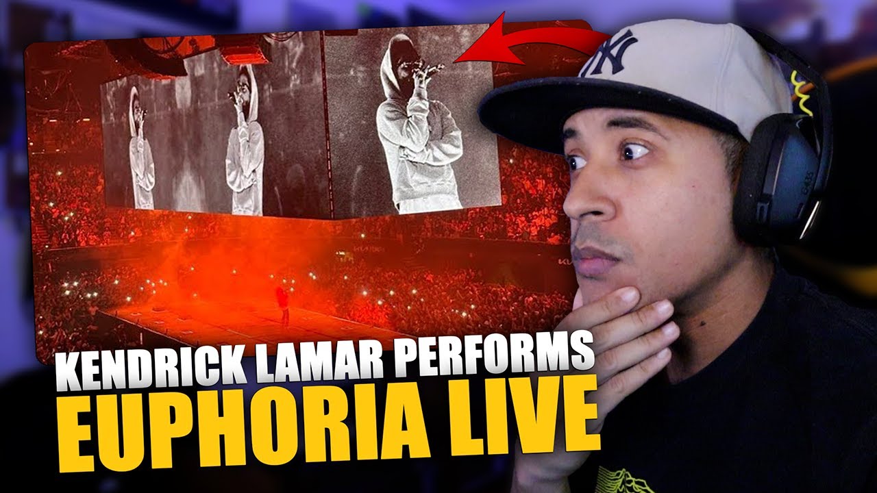 KENDRICK LAMAR PERFORMS EUPHORIA FOR THE FIRST TIME (Reaction) - YouTube