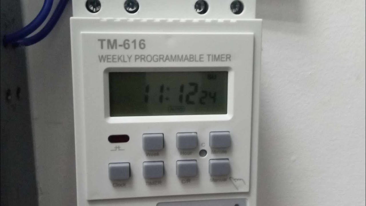 SINOTIMER TM-616 set up - YouTube