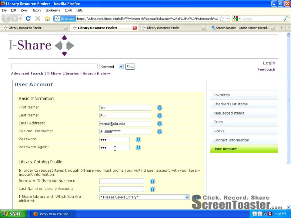 I-Share Account Creation Tutorial - YouTube