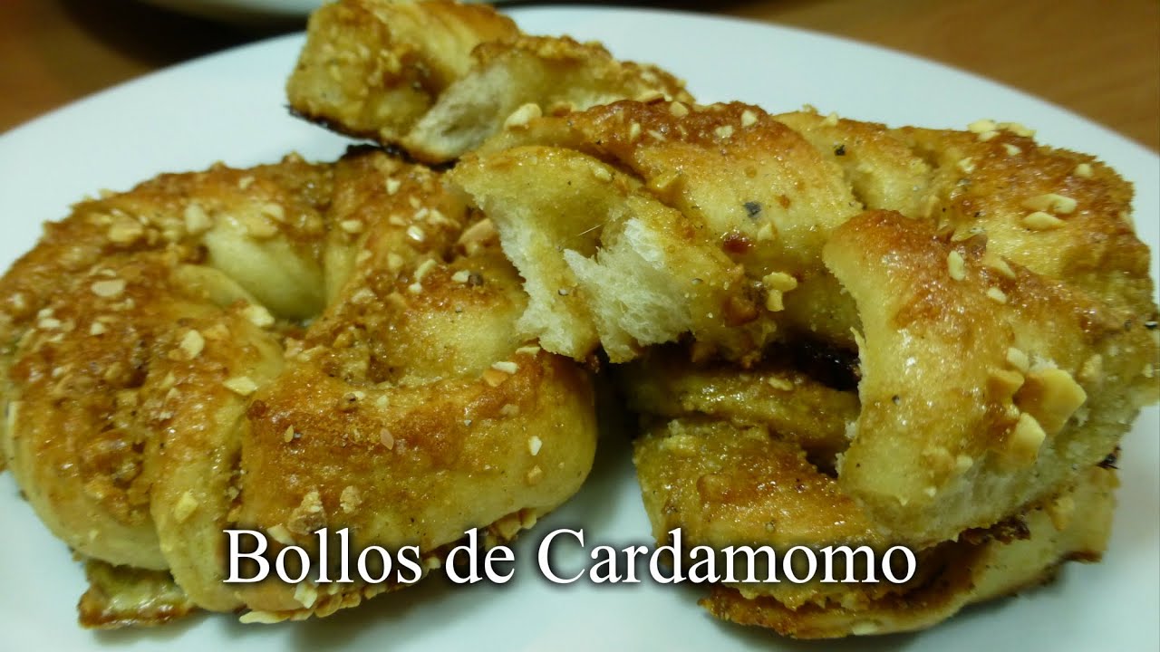 Bollos de Cardamomo - Receta casera deliciosa fácil de hacer - YouTube