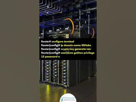 Cisco SSH Configuration Example | Cisco Router Configs! | IPCisco.com - YouTube