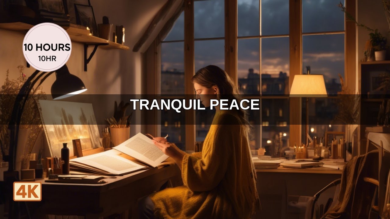Artist's Studio Desk | Lo-Fi Background for Study & Sleep - YouTube