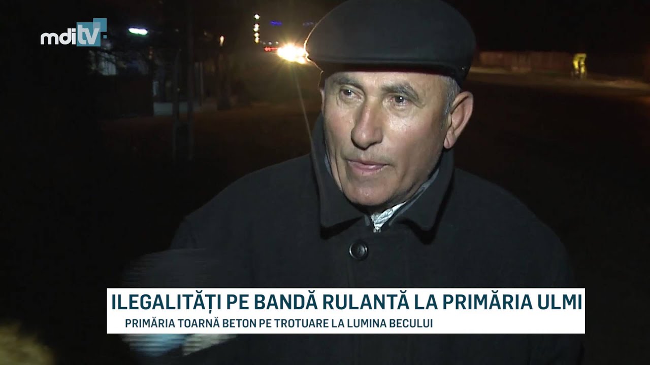 ILEGALITATI PE BANDA RULANTA LA PRIMARIA ULMI - YouTube