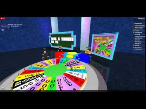 roblox wheel of fortune (part 2) - YouTube