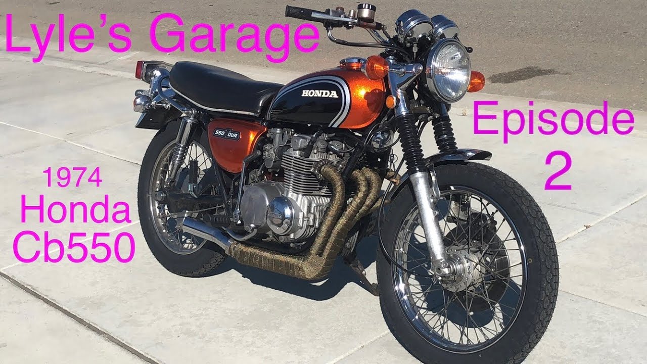 Honda CB550 video #2 rear tire, brake drum, rear wheel - YouTube