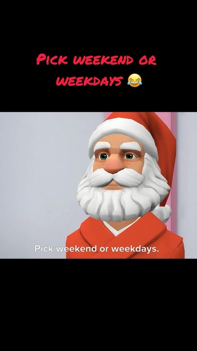 Pick weekend or weekdays 😂 #shorts #challenge - YouTube