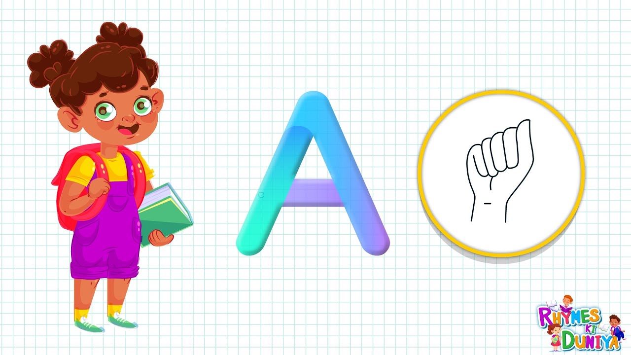 ABCD in English | Alphabet song | Read and Write The Alphabet | Learn ...