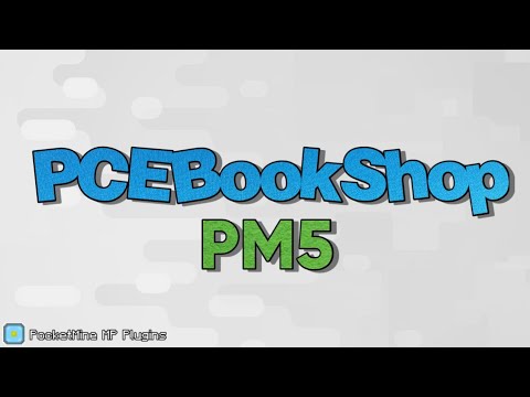 PCEBookShop — Plugin | PM5 - YouTube
