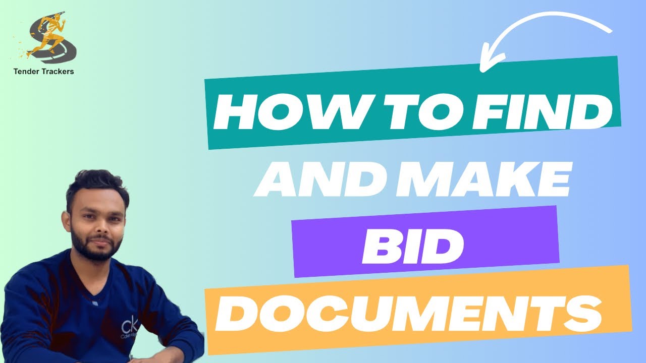How to Find and Make Bid Documents. ? - YouTube