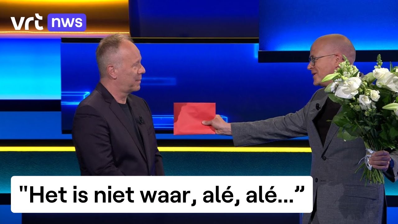 Ben Crabbé wordt in de bloemen gezet voor 30 jaar 'Blokken' - YouTube