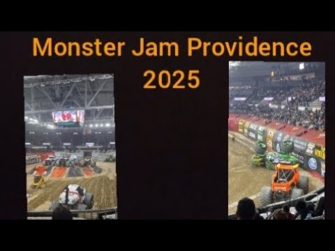 Monster Jam Providence 2025 Highlights (2/1/25) - YouTube