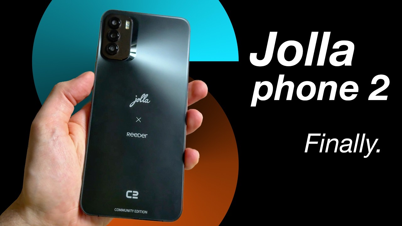 Jolla С2 / Jolla Phone 2 review: a giant Linux phone - YouTube