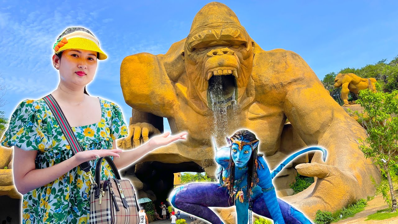Changcady lạc vào thế giới king kong gặp bộ xương khủng long khổng lồ ...