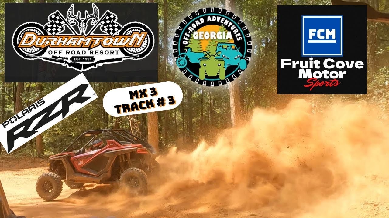 Durhamtown Georgia Off-road Adventures RZR Pro XP Turbo Track #3 Hot ...