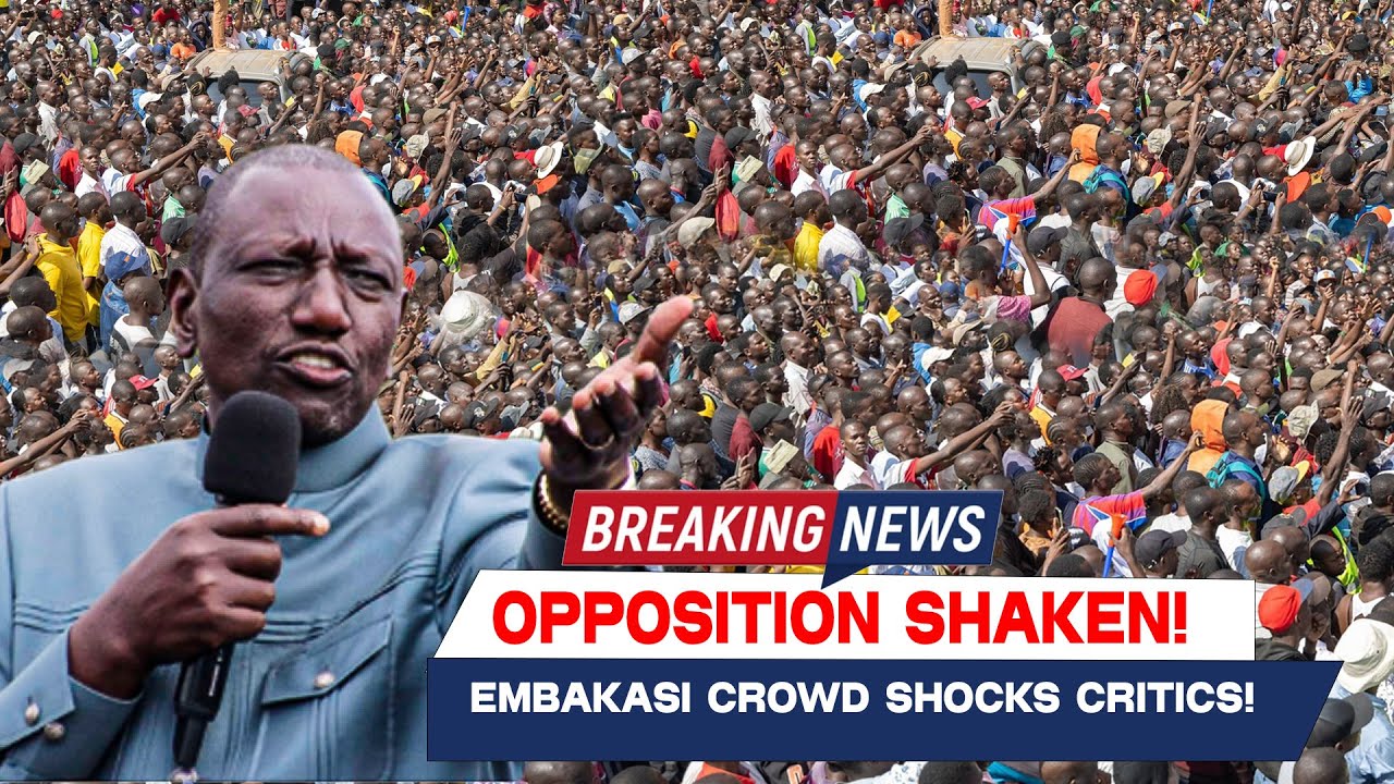 Ruto Strikes Back! Embakasi Crowd Shocks Critics! - YouTube