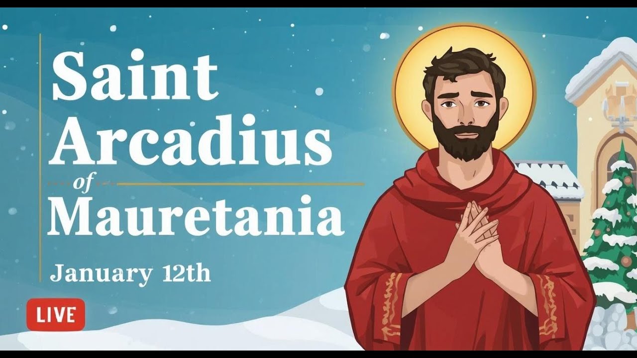 Saint Arcadius of Mauretania | Feast Day January 12 | Saint Story for ...