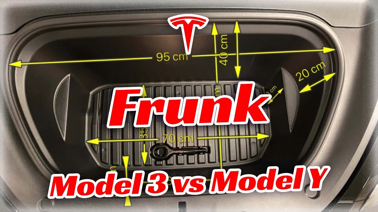Tesla Frunk Vergleich: Model 3 und Model Y [4K] - YouTube