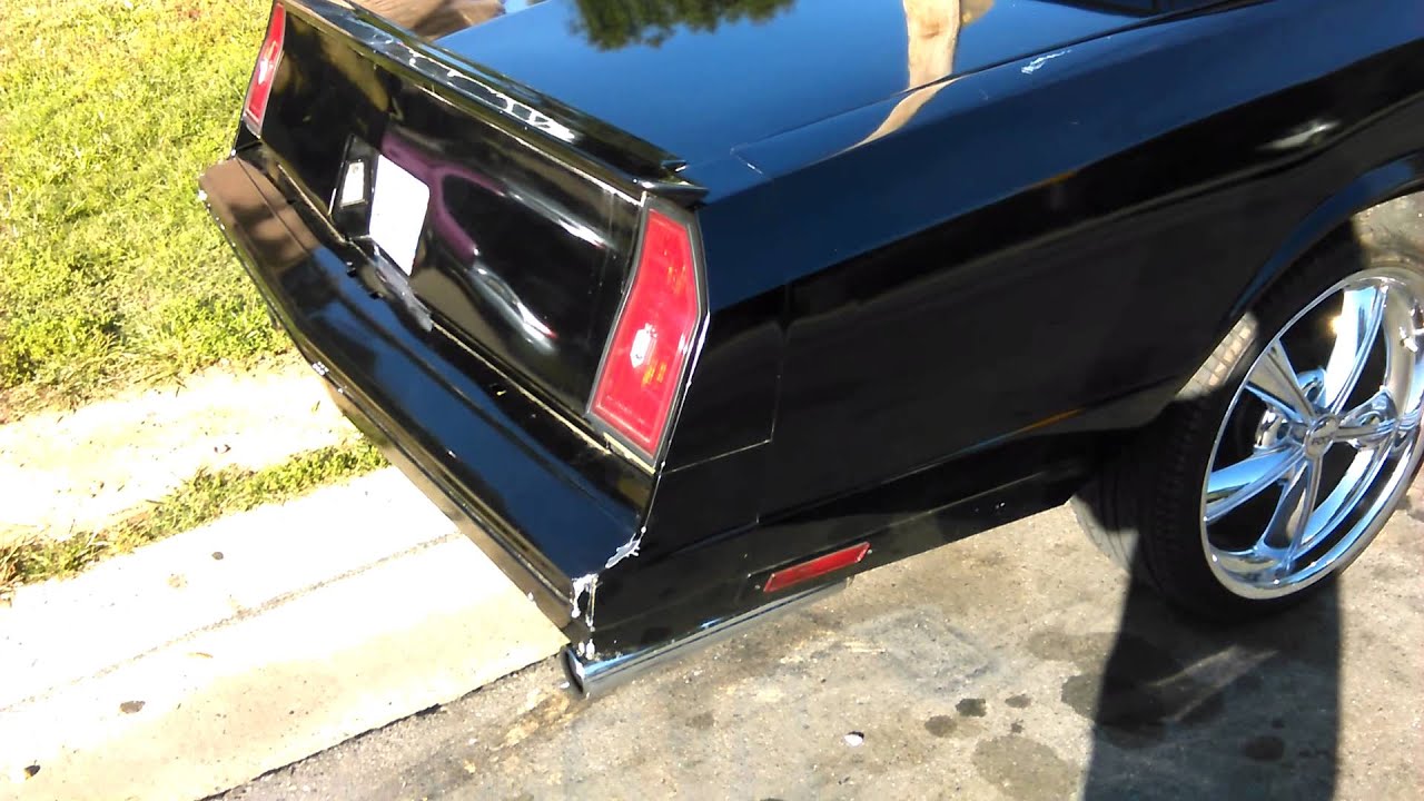 86 Monte Carlo SS t top - YouTube