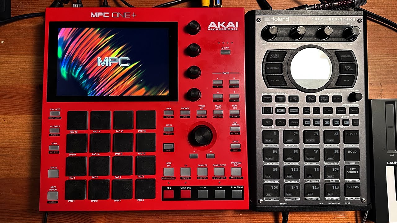 I Bought An MPC One+ and Made A Fire Beat! - YouTube