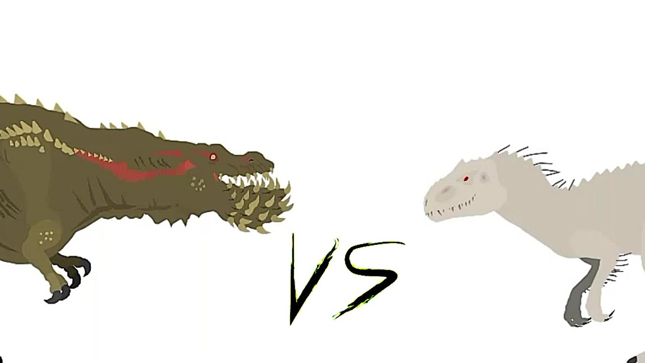 Deviljho vs Indominus rex | Stick Nodes - YouTube