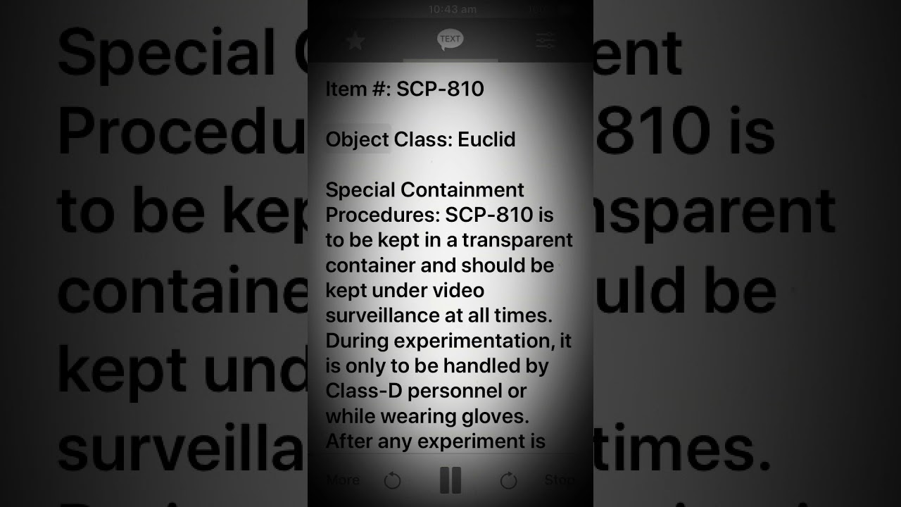 Scp 810 The Never-want Lamp - YouTube