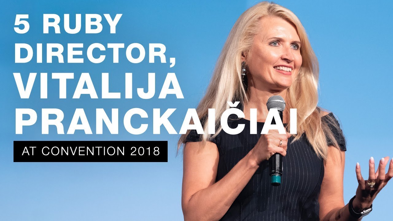 3 Powerful Lessons We Can Learn From Vitalija, 5 Ruby Director - YouTube