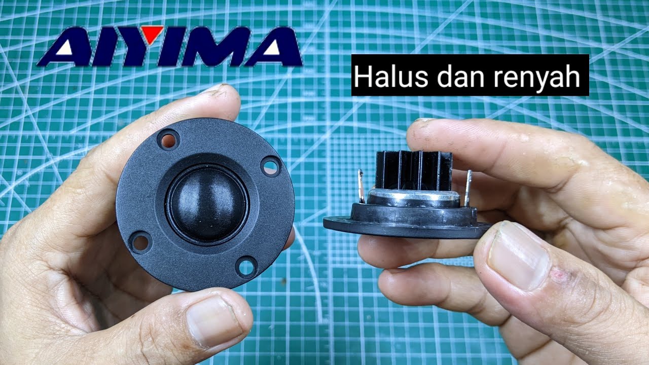 AIYIMA TWEETER NEODYMIUM MAGNET 2 INCH 6OHM 30W - YouTube