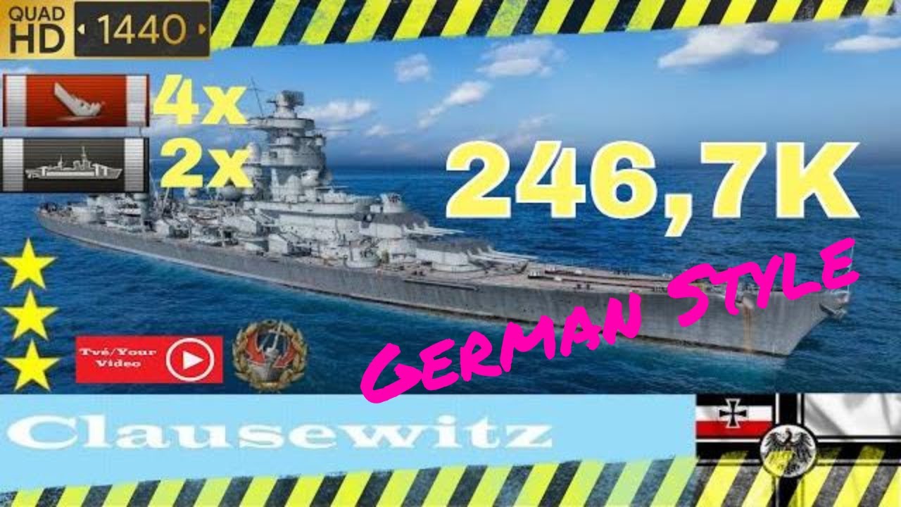 Clausewitz German Peak in Cruiser / Nemecký vrchol v křížnících (World ...