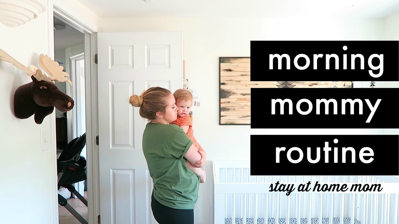 STAY AT HOME MOM MORNING ROUTINE - YouTube