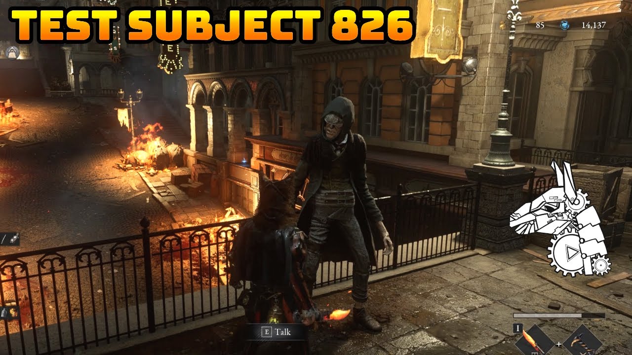 Let's Play Lies of P - Test Subject 826 Quest (Arche Abbey Outer Wall ...