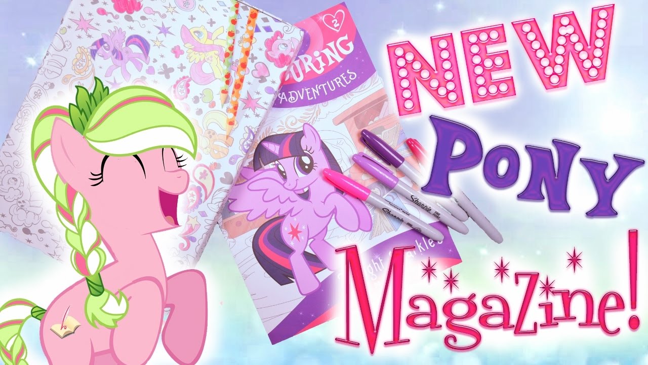 New My Little Pony Magazine! Colouring Adventures: Twilight Sparkle's ...
