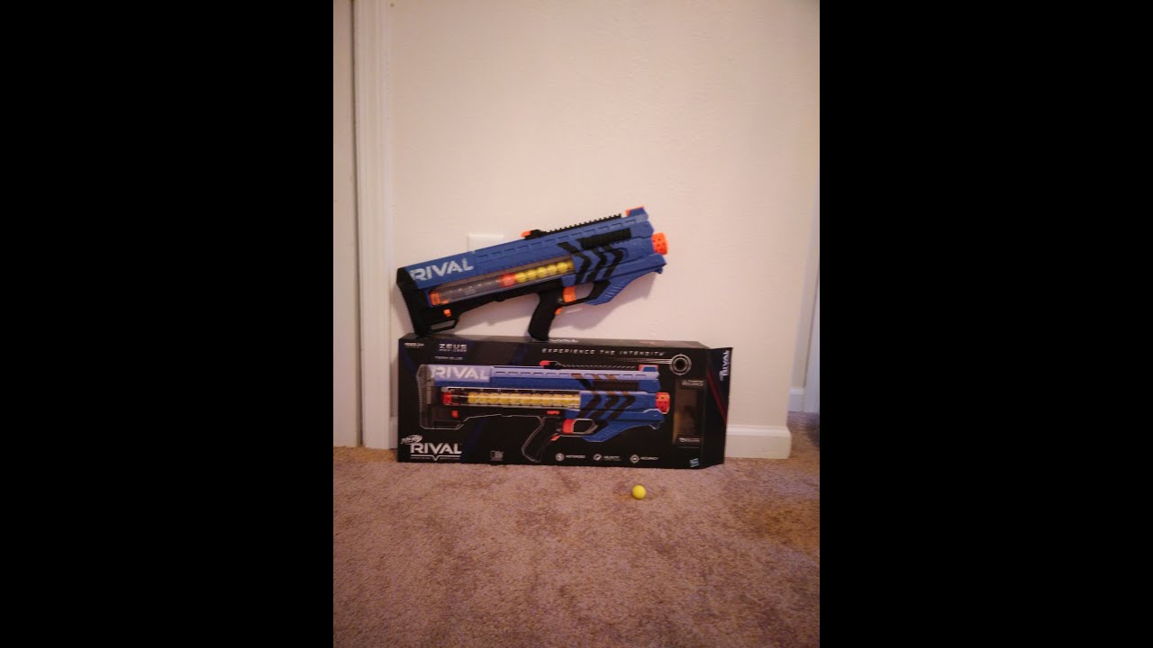 [REVIEW] Nerf RIVALS Zeus MXV-1200 Team Blue - YouTube
