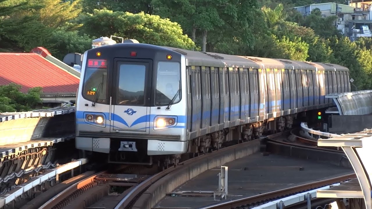 台北捷運C381型進入士林站-2023/9/25 - YouTube