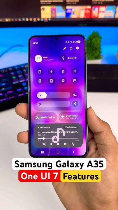 Samsung A35 One UI 7.0 Stable Update Release🔥 Android 15 New Features - YouTube